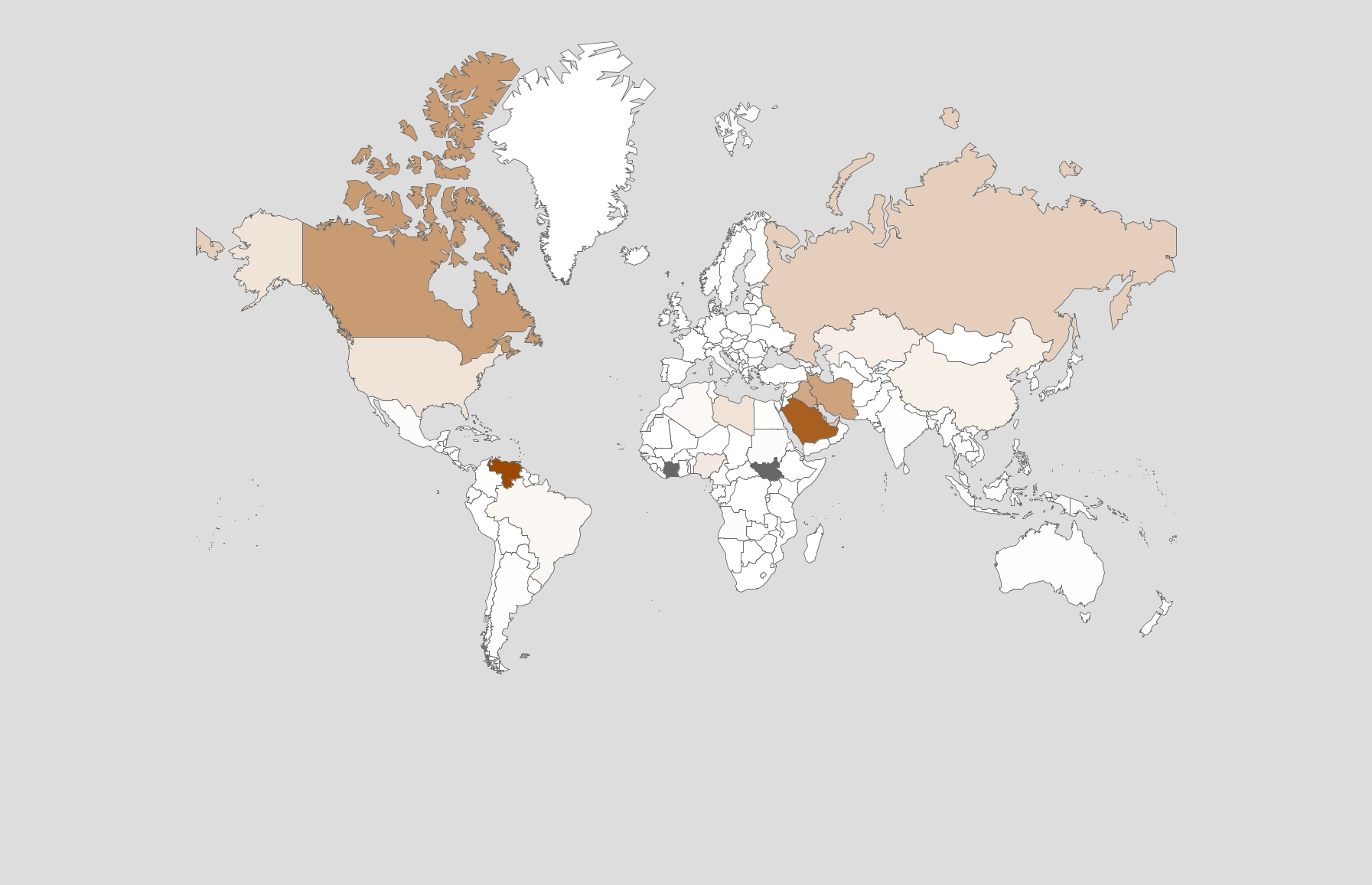 Countries by Oil Reserves